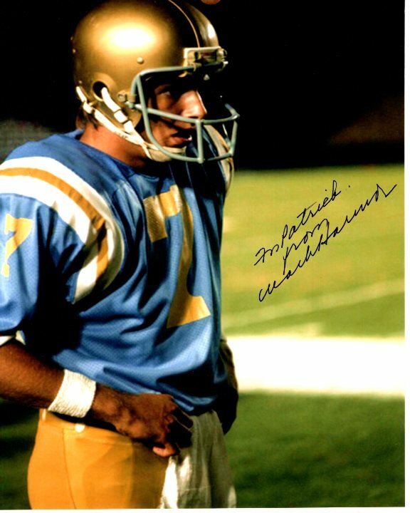 MARK HARMON Autographed Signed 8x10 UCLA BRUINS FOOTBALL Photograph ...