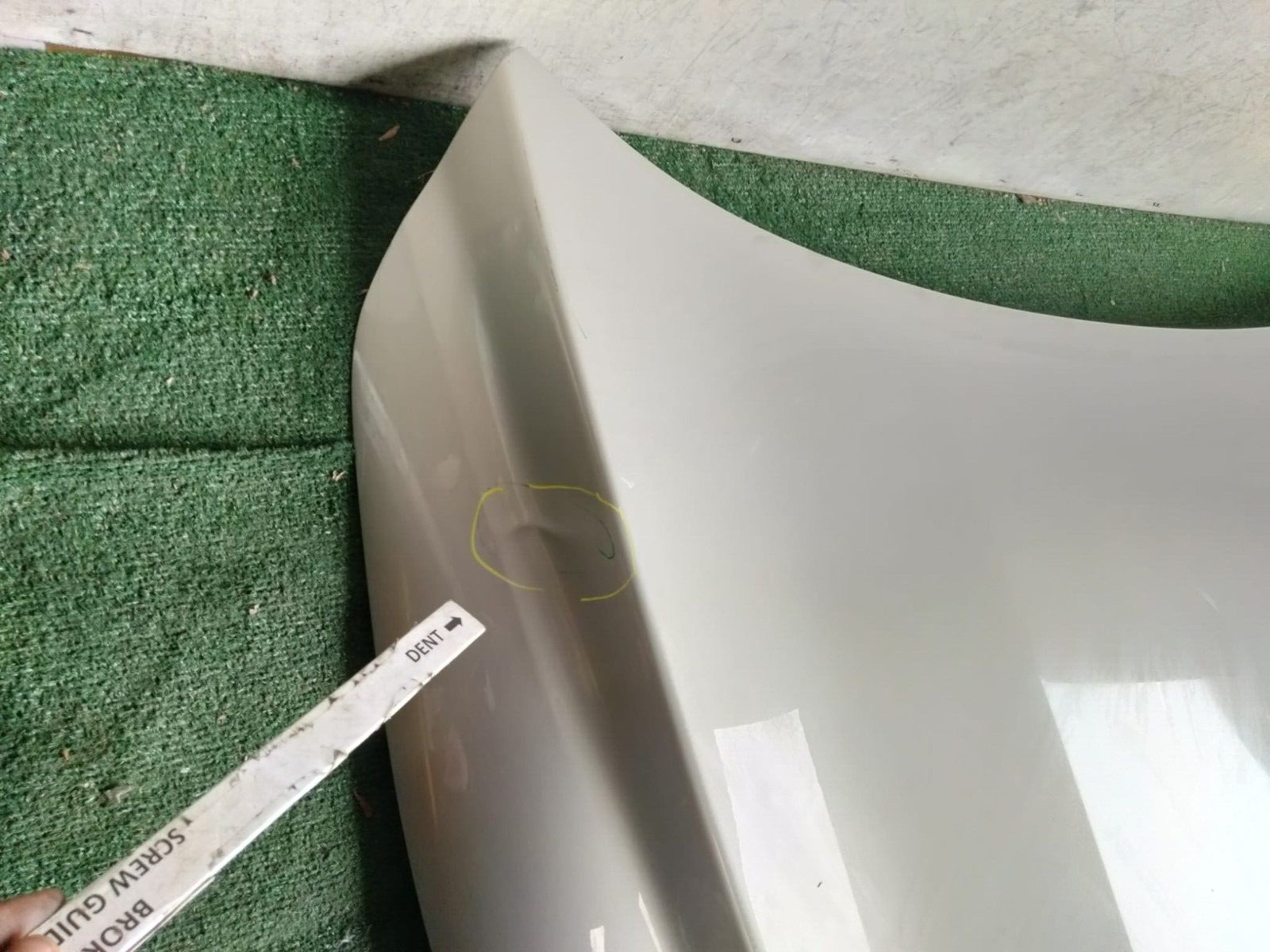 1 dent 2016 2017 2018 2019 2020 2021 2022 LEXUS RX350 RX 450 h HOOD OEM ...