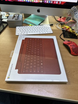 Microsoft Surface Pro Signature Keyboard - Poppy Red 889842779844 | eBay