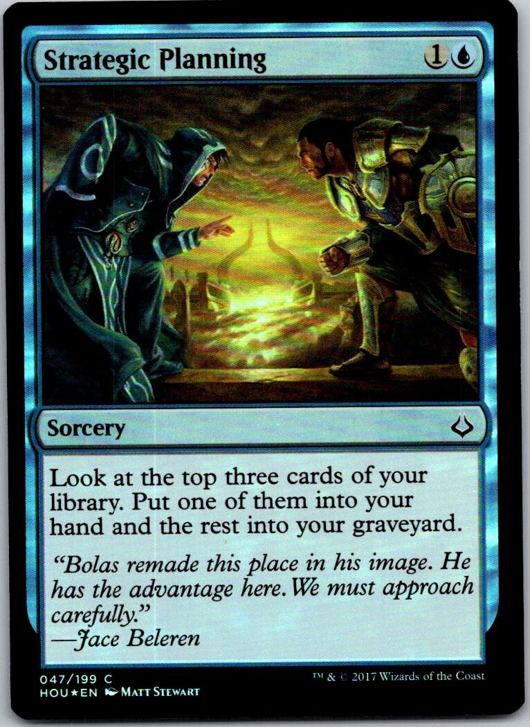 Magic the Gathering Strategic Planning Hour of Devastation Foil MTG | eBay