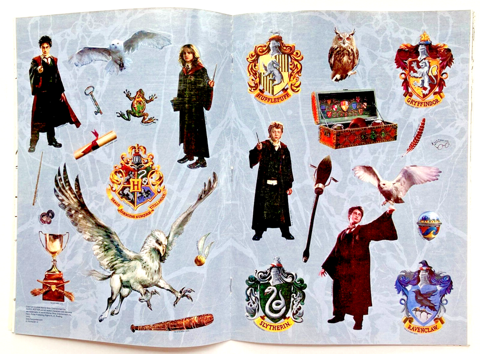 Harry Potter and the Prisoner of Azkaban Coloring & Sticker Book [With ...