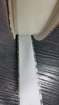 3M SJ3571 WHITE 1-1/2 in x 50 yds Loop Reclosable Fastener Acrylic Adh ...