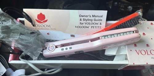 VOLOOM Petite Hair Volumizing Iron Pink. Still in box. Used once | eBay
