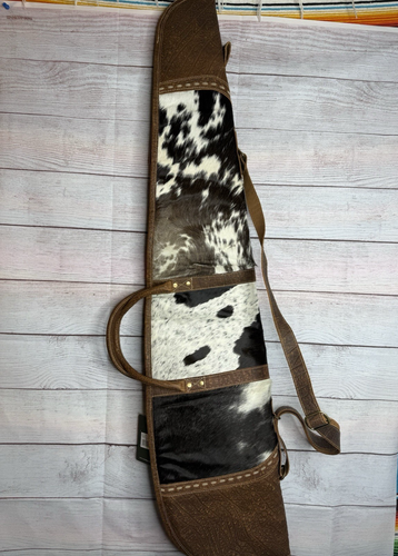 MYRA ~ LEATHER ~ COWHIDE ~ SOFT ~ RIFLE ~ STORAGE ~ CASE | eBay