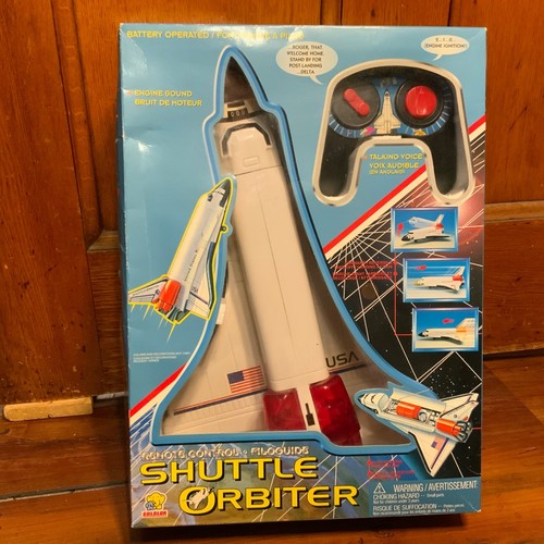 Goldlok Vintage Space Shuttle Orbiter Remote Control Toy Vehicle Lights ...