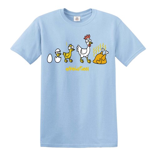 Ovolution Lustiges Huhn Evolution Scherz Party Weihnachten Geschenk ...