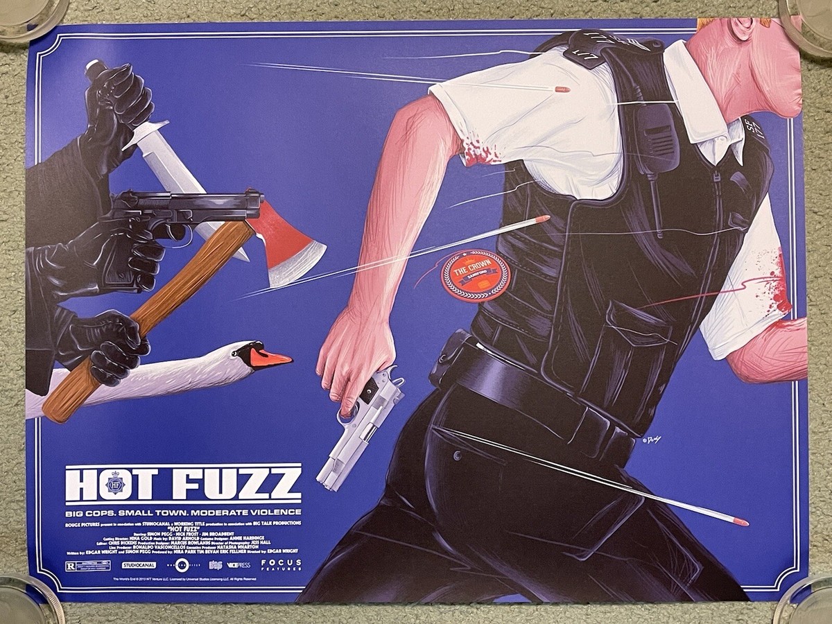 Hot Fuzz Art
