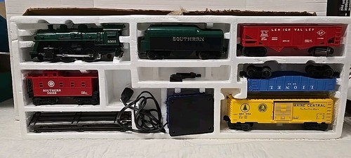 Vtg Southern Express Lionel Train Set W/Transformer locomotive open box ...