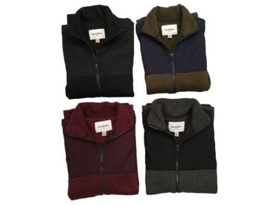 Goodfellow & Co Mens Various Colors Zip Sweater Fleece Shirt Jacket ...
