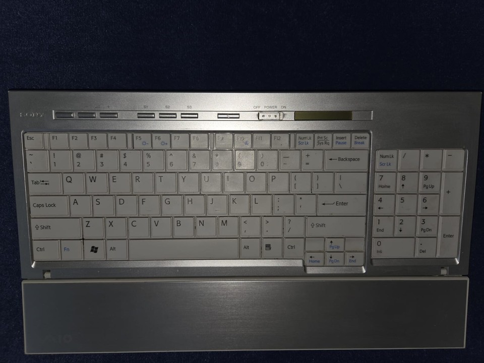 SONY VAIO VGP-WKB5US LT Series Wireless Keyboard (Keyboard Only) | eBay