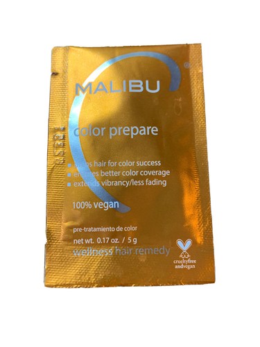 Malibu Color Prepare .17 oz Vegan Preps Hair for Color Success | eBay