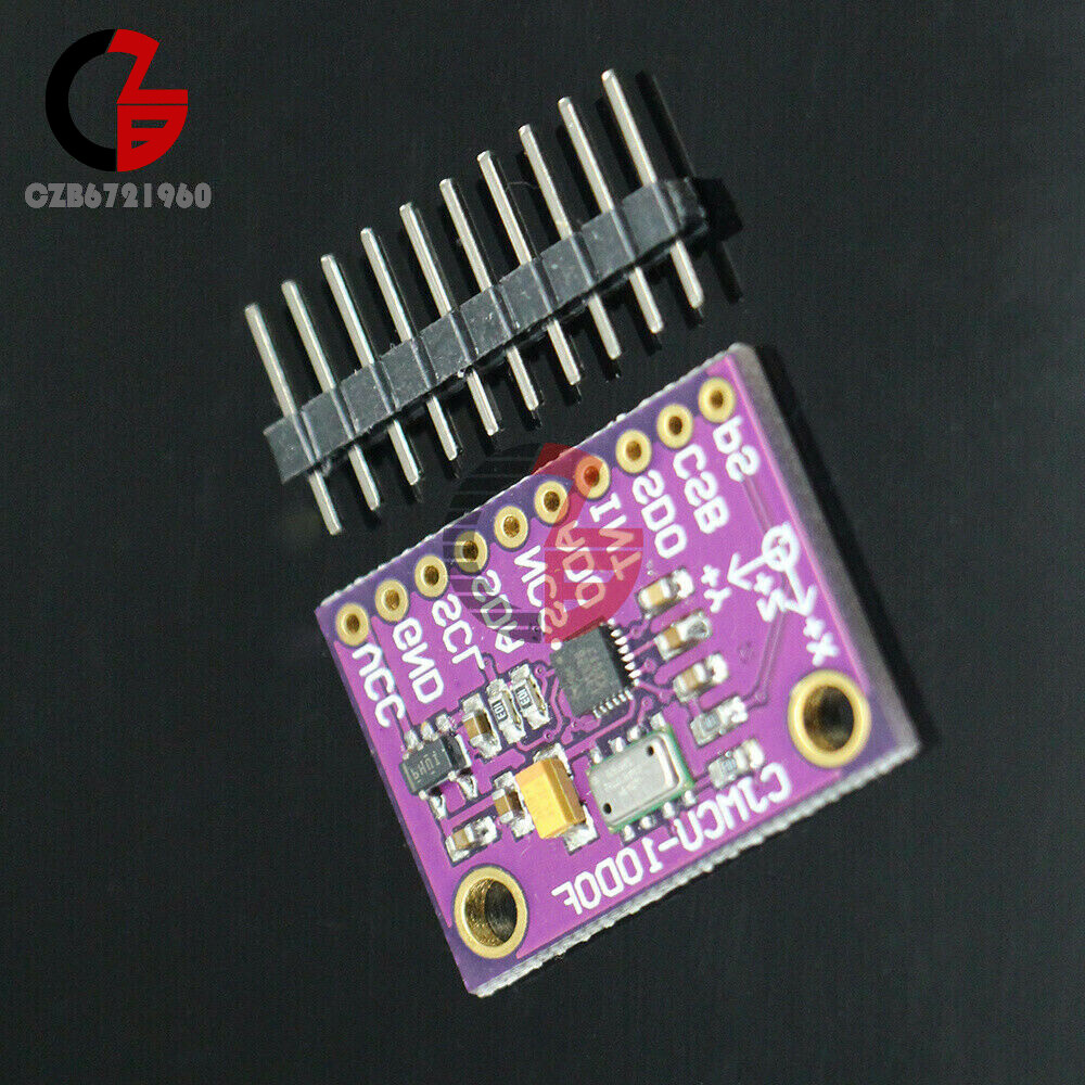 MPU9250 BMP180 BMP280 MS5611 10 DOF 9Axis SPI/I2C Accelerator ...