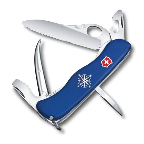 VICTORINOX Skipper Pro Blue Knife Lanyard Shackle Key Marlinspike Swiss ...