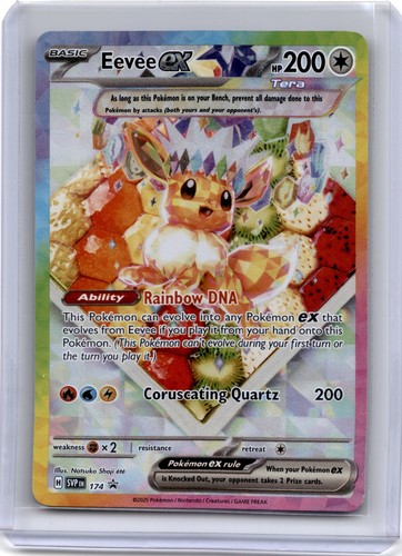 2025 Pokemon Eevee EX SV Black Star Promo #174 | eBay