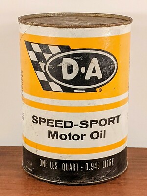 DA Speed Sport Motor Oil Quart COMPOSITE Can Vintage | eBay