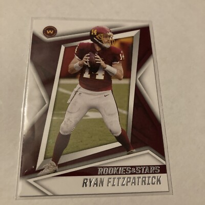 2021 Rookie & and Stars #87 Ryan Fitzpatrick Washington Football Team ...