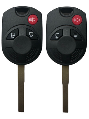 2 For 2012 2013 2014 2015 2016 Ford Escape Fiesta Uncut Car Remote Key ...