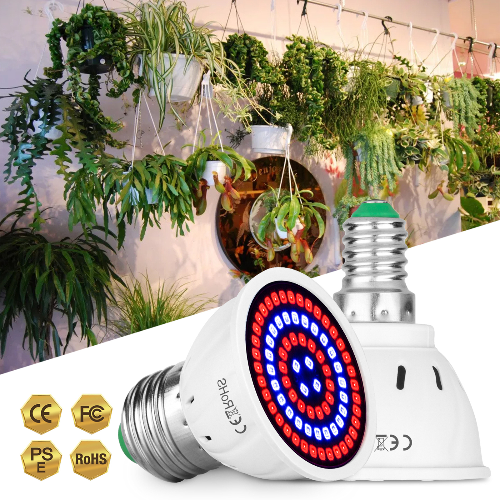 E27/e14/b22/gu10/mr16 Led Grow Lamp Strong Electrical Conductivity ...