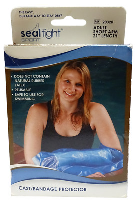 Seal-Tight SPORT ADULT SHORT ARM Swim Protector Swimming Cast Cover ...