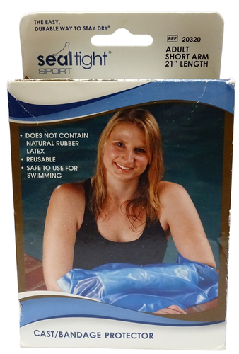 Seal-Tight SPORT ADULT SHORT ARM Swim Protector Swimming Cast Cover ...