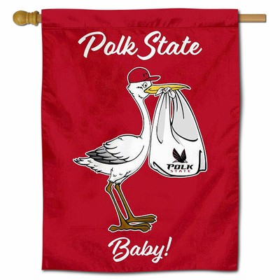 Polk State College New Baby Gift Decorative House Flag | eBay