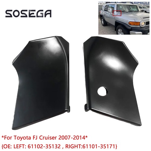 For Toyota FJ Cruiser 2007-14 LH&RH Cover Scratch Resistant Panel Hood ...