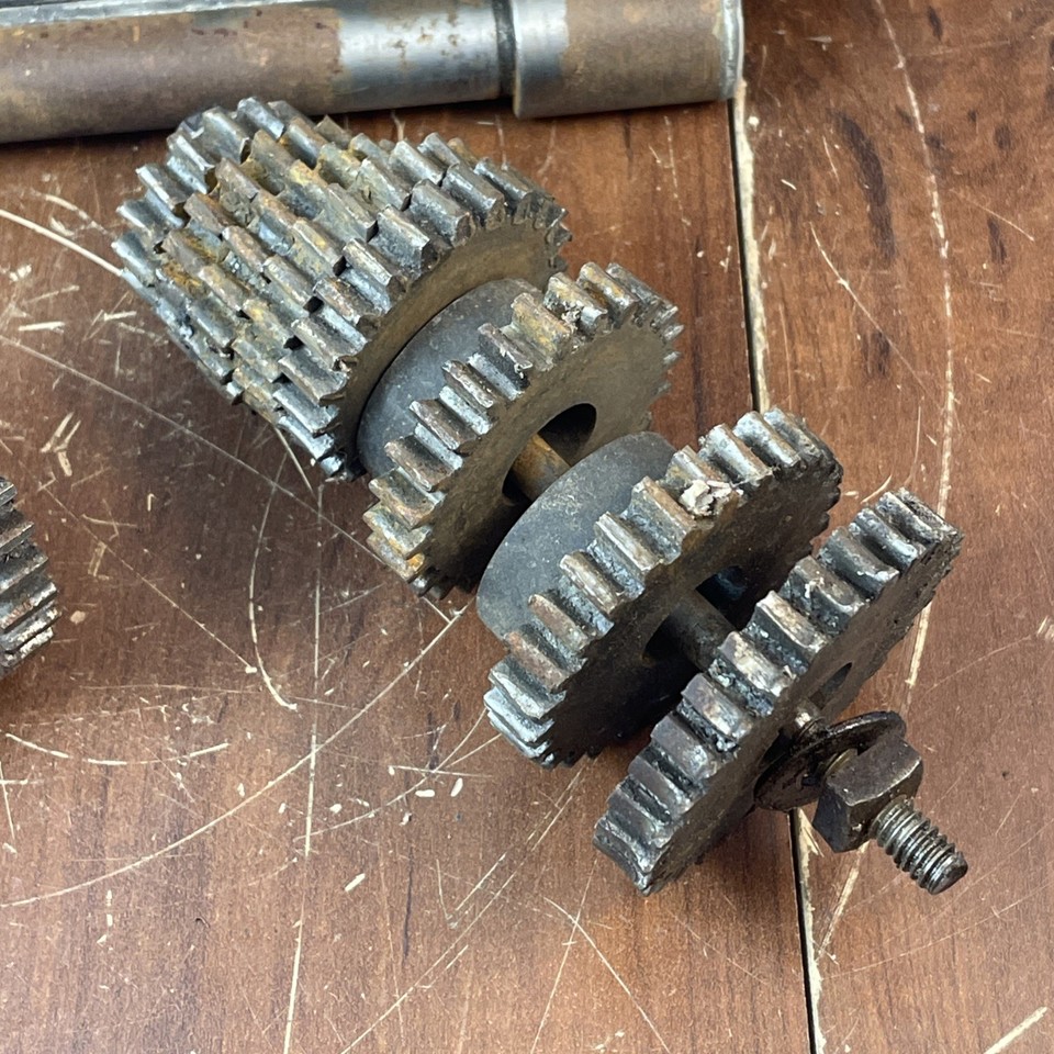 10” Southbend Metal Lathe Quick Change Gearbox Gears And Shafts | eBay