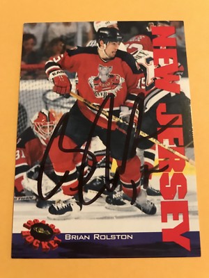 Brian Rolston Signed 94/95 Classic Hockey Card # 76 | eBay