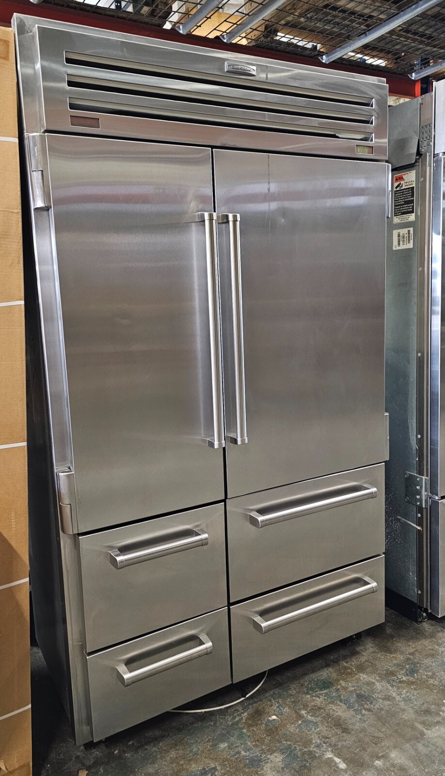 Sub-Zero 648PRO 48 Inch Built-in Side-by-Side Refrigerator | eBay