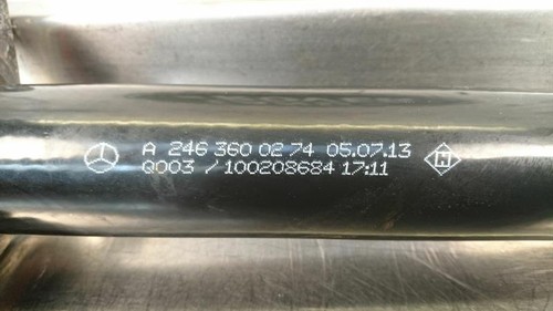 MERCEDES B-CLASS W246 W176 INTERMEDIATE DRIVESHAFT PROPSHAFT 2463600274 ...