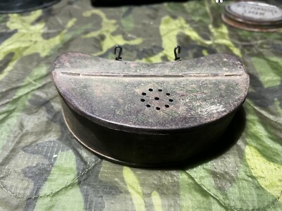 Old Vintage WORM TIN BAIT HOLDER - Metal | eBay