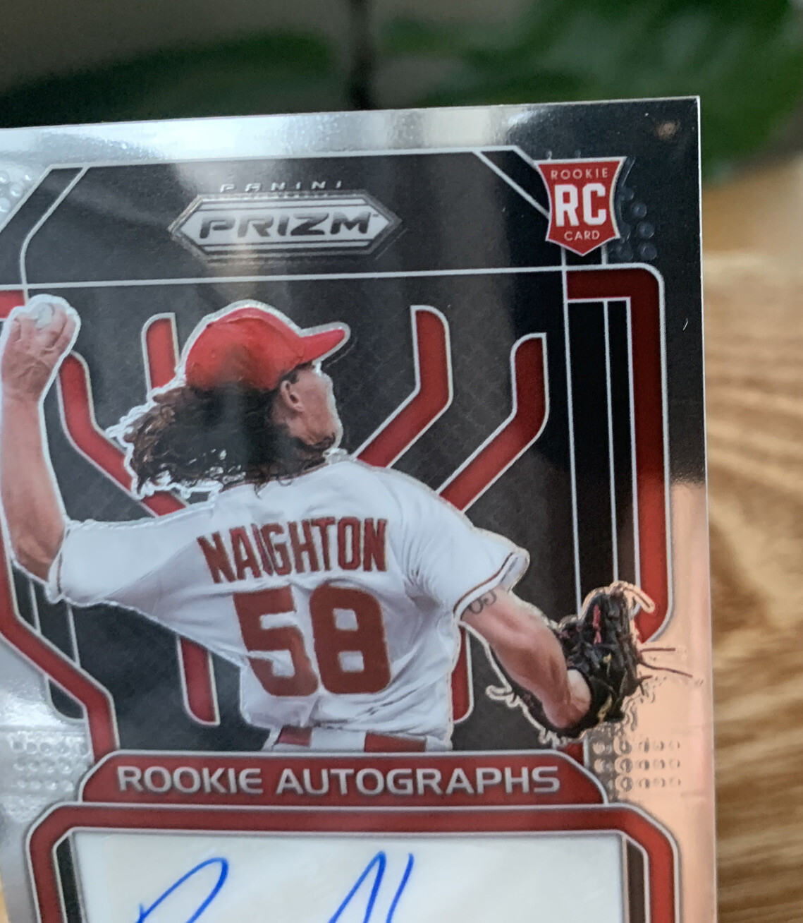 PACKY NAUGHTON 2022 Prizm Baseball Rookie Autographs RA-PN RC LOS ...
