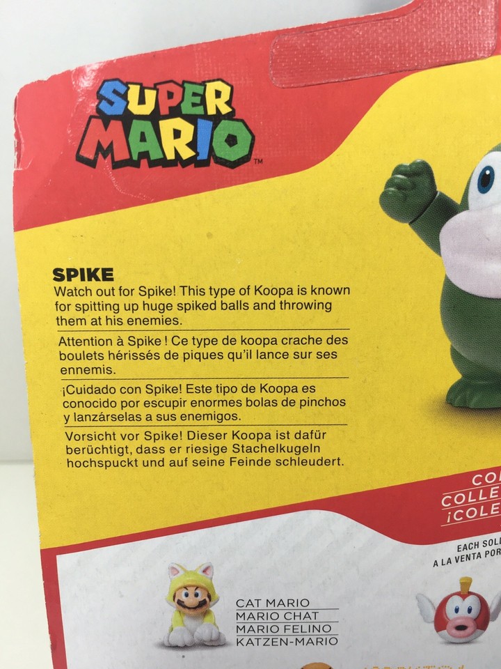 Spike Super Mario 2 inch Nintendo New Toy Exclusive 2021 ~ Free ...