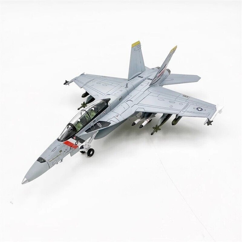 1/100 F/A-18 F18 Super Hornet Bounty Hunters Fighter Jet Alloy Military ...