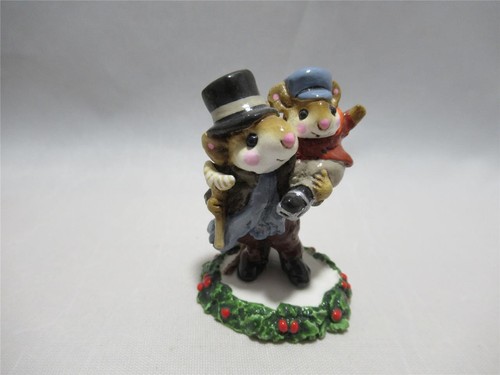 Wee Forest Folk Bob Cratchet and Tiny Tim - Part of the Xmas Carol Series WFF | eBay