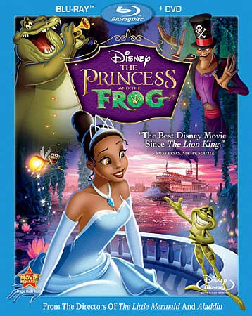 Princess And The Frog Dvd Cover