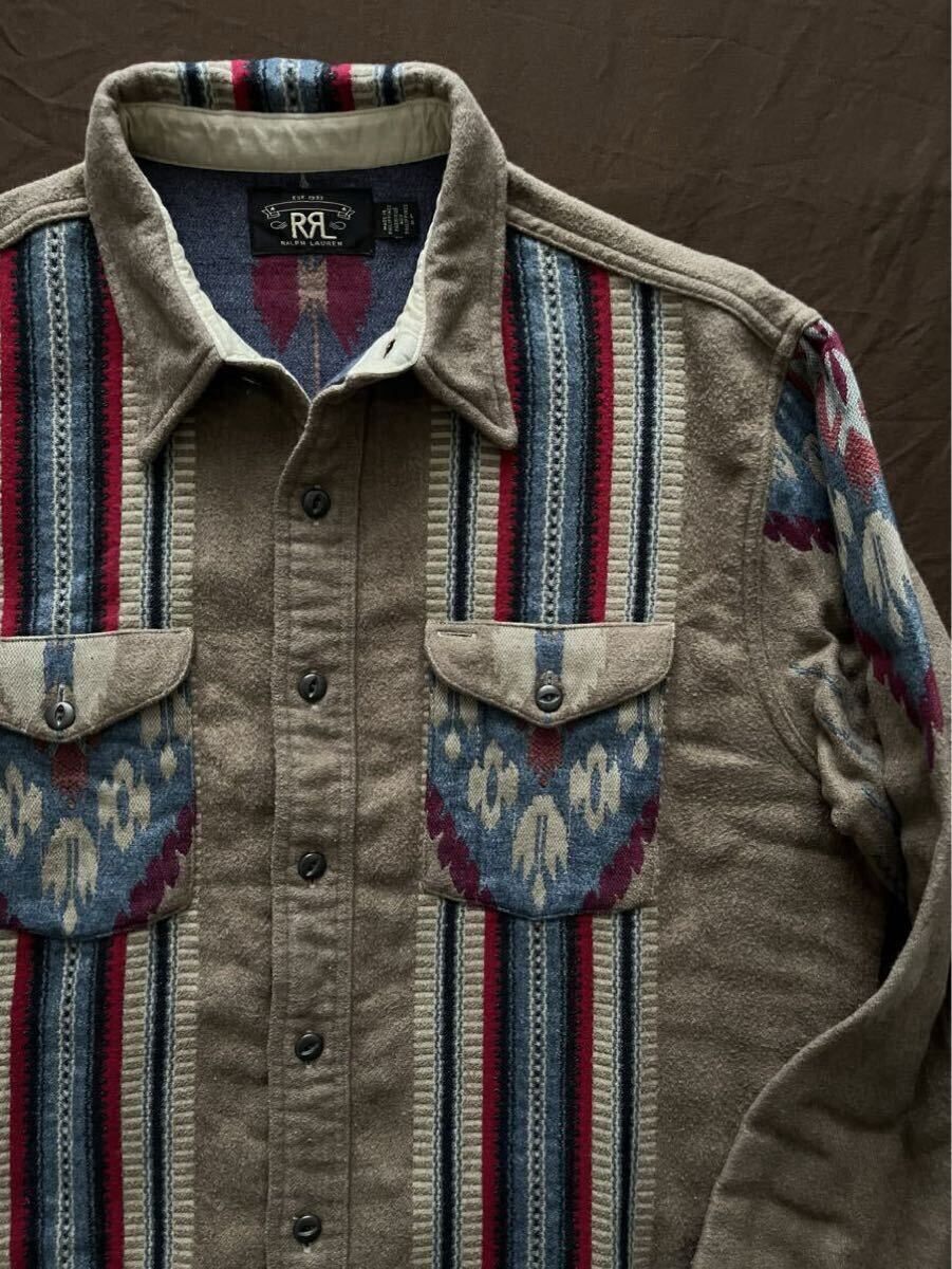 Masterpiece Extreme Rrl Native Jacquard Shirt Jacket … - Gem
