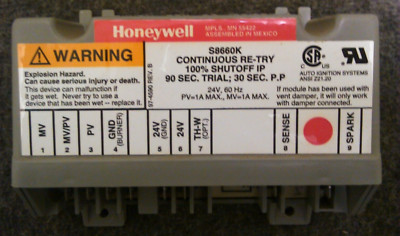 Furnace Control Circuit Board S8660K Honeywell | eBay
