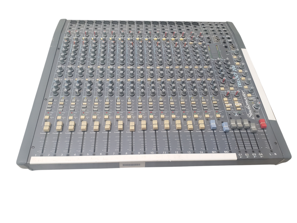 Studiomaster Trilogy 206 16 Channel Mixer tested working great | eBay