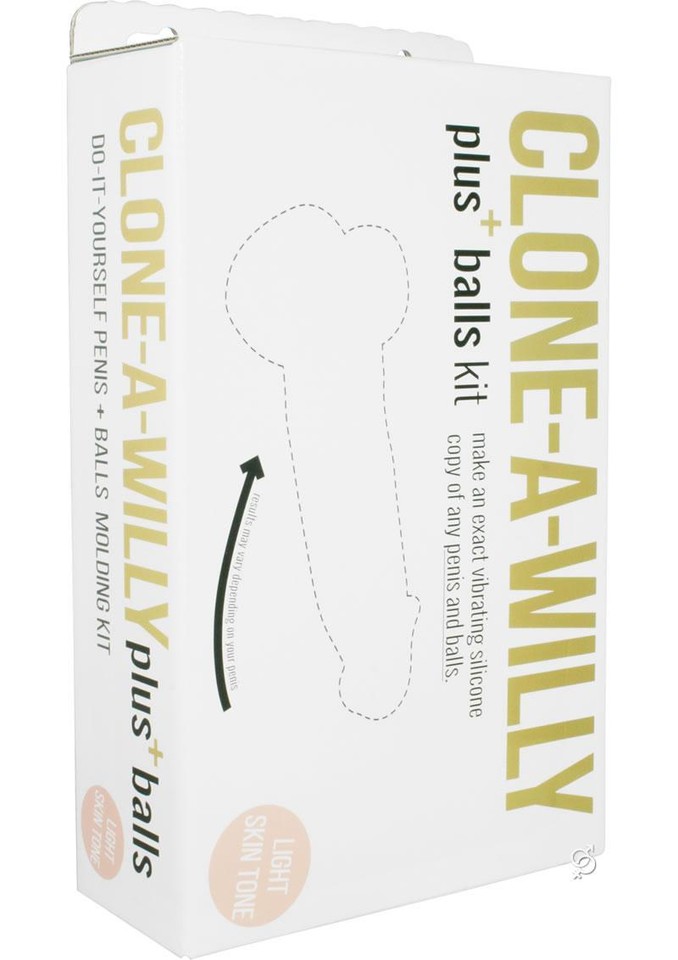 Clone A Willy PLUS Balls Kit Home-Made Dildo Penis Vibrating Sex Toy ...