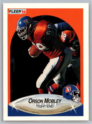 Orson Mobley 1990 Fleer FOOTBALL #29 Denver Broncos RC | eBay