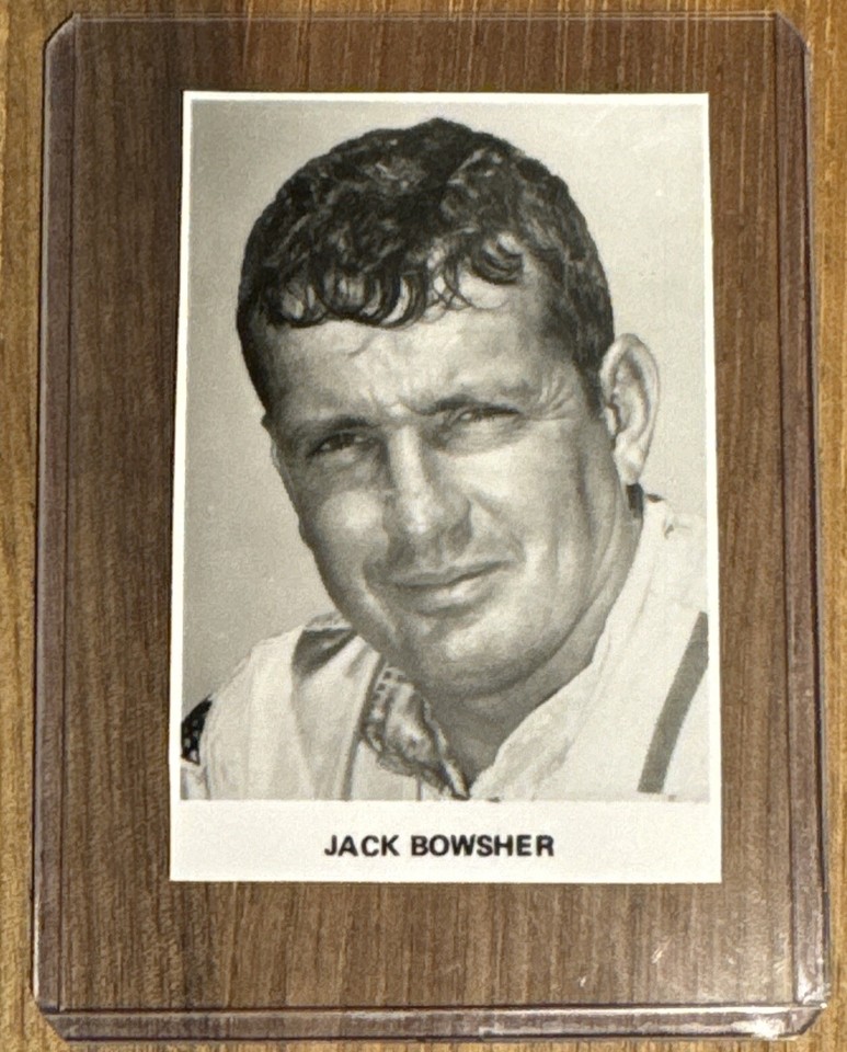 1970s USAC Stock Car Driver Small Press Photo, Jack Bowsher | eBay