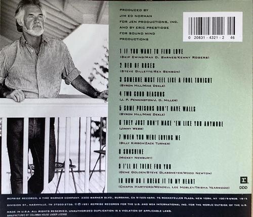 Kenny Rogers Back home again (US, 1991) Audio CD NEW SEALED #N10 | eBay