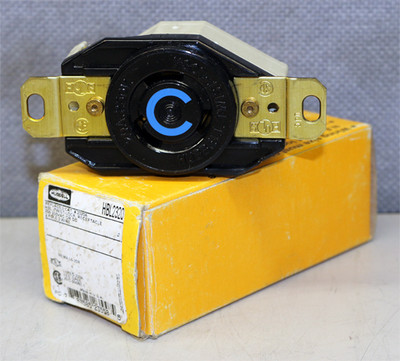 Hubbell HBL2320 Twist-Lock Receptacle 20A 250 VAC VDC New | eBay