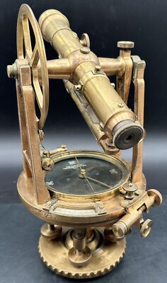 Vintage Lietz Surveying Engineer Transit Theodolite Instrument San ...