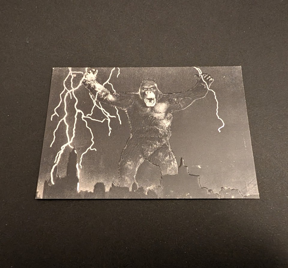 1993 Eclipse King Kong Birth of a Legend Embossed Card #E-1 - 1933 Film ...