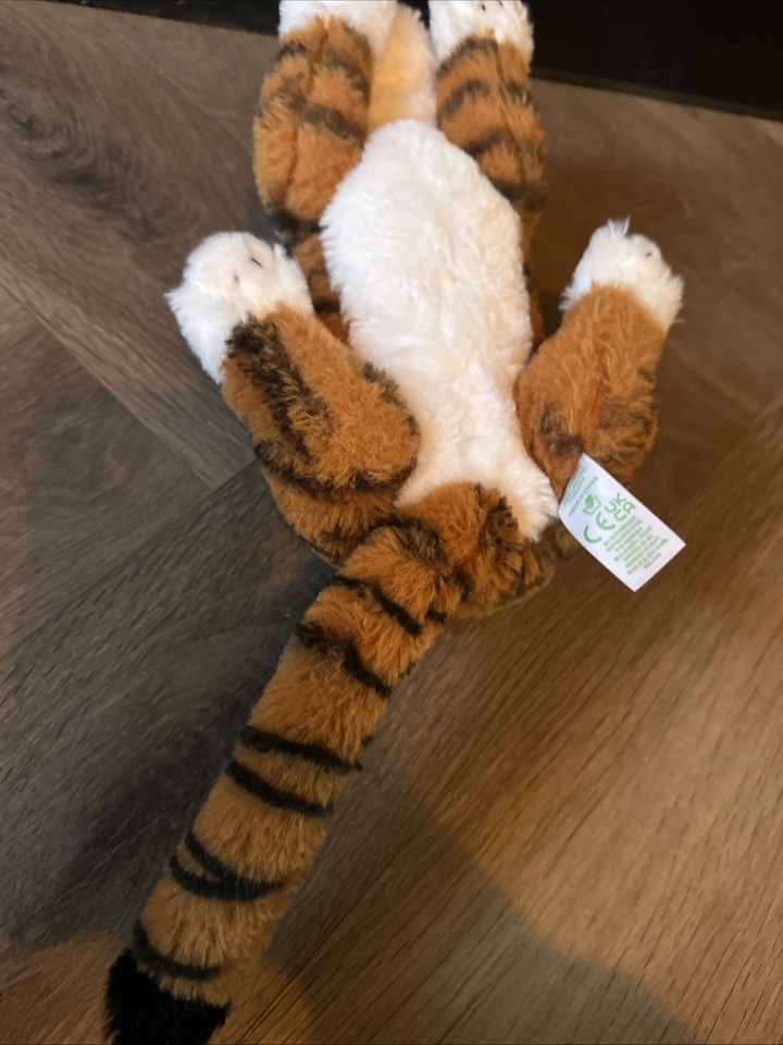 Keel Toys Tiger 12” - KeelEco 100% Recycled 100% Huggable Plush Soft ...