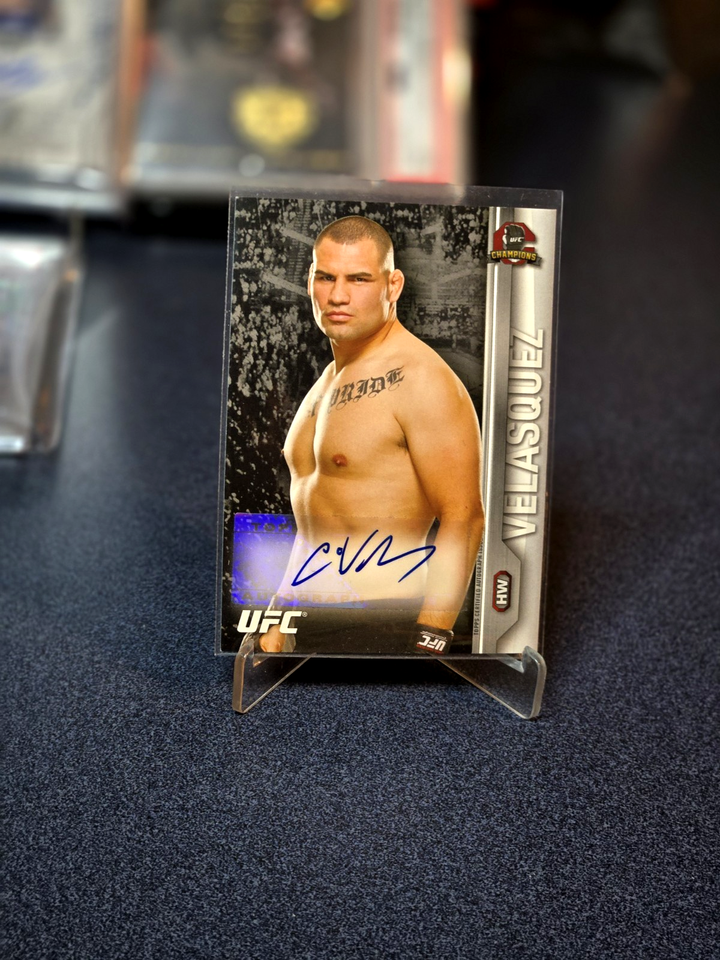 2015 Topps UFC Cain Velasquez # FA-CV Certified Autograph | eBay