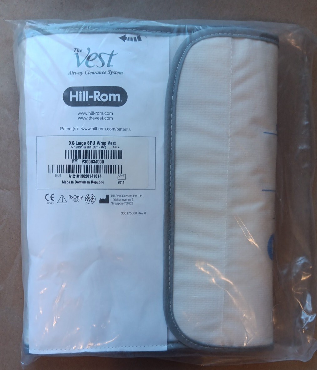 Hill-Rom The Vest Airway Clearance System XX-Large SPU Wrap Vest ...
