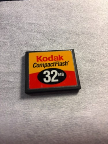 Kodak Compact Flash Memory Card - 32 MB, Tested Good | eBay